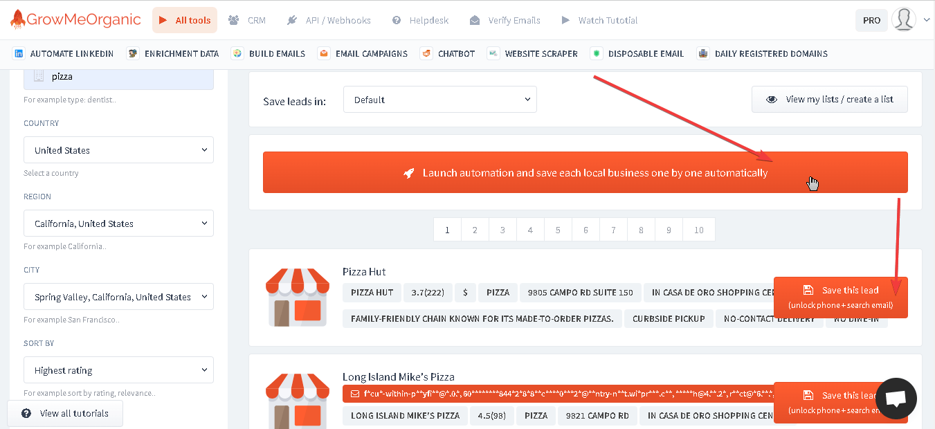 Use Google My Business Extractor In 5 Easy Steps | GrowMeOrganic