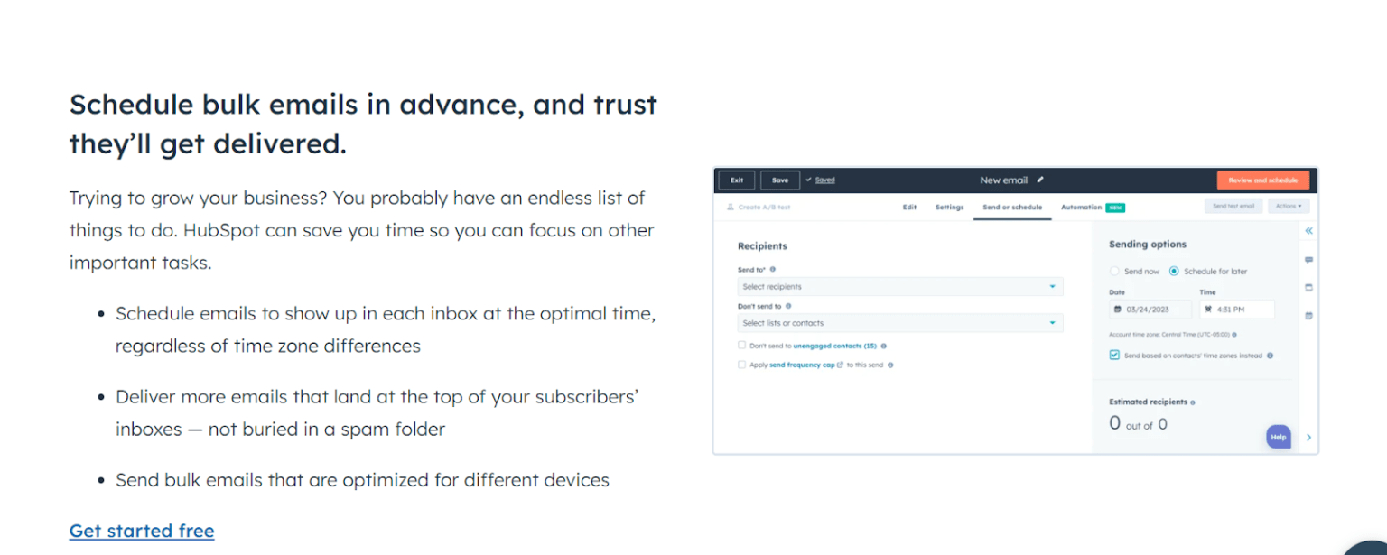 20 Best Bulk Email Providers For Effective Marketing [2025] | GrowMeOrganic