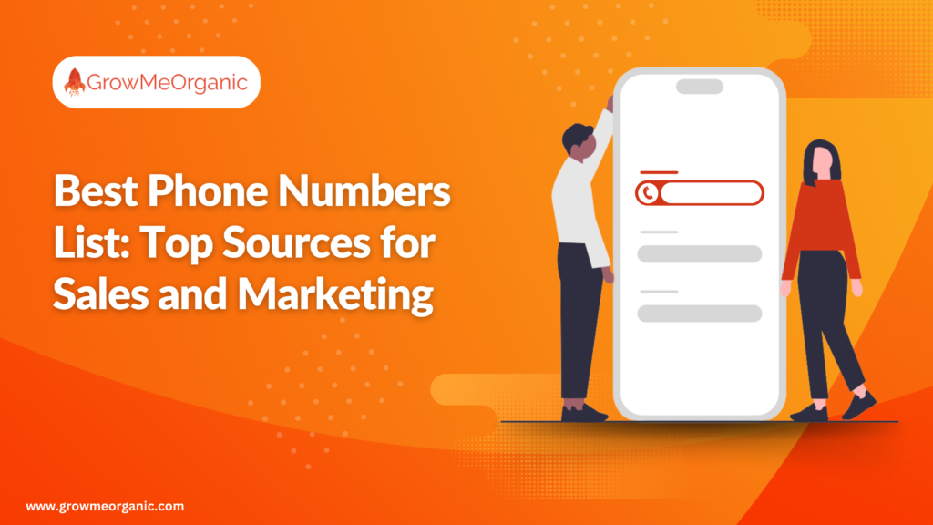 Best Phone Number Lists For Sales Success: Top 10 Sources For 2026